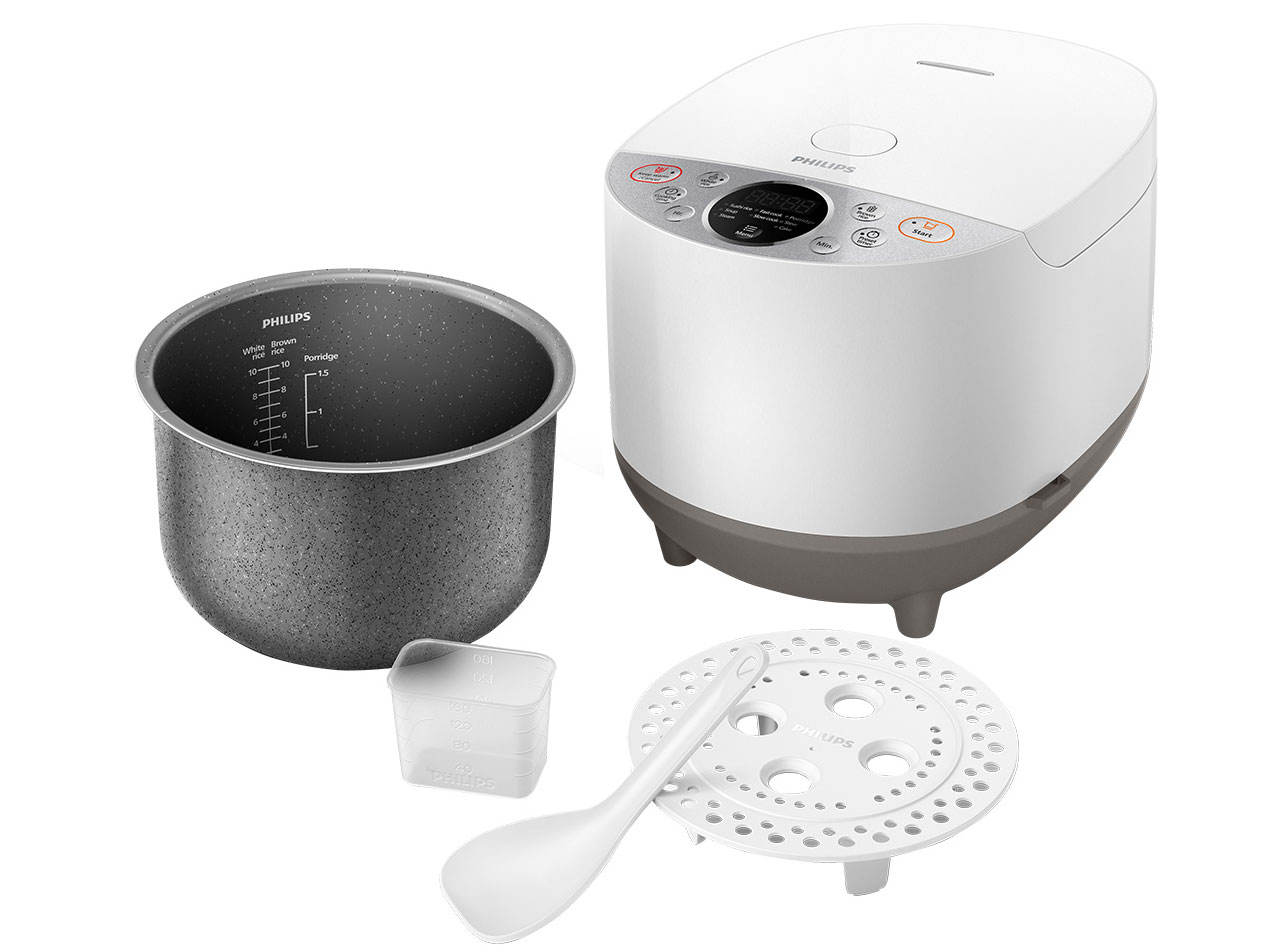 Nồi cơm điện Philips 1.8 lít HD4515/55 - META.vn