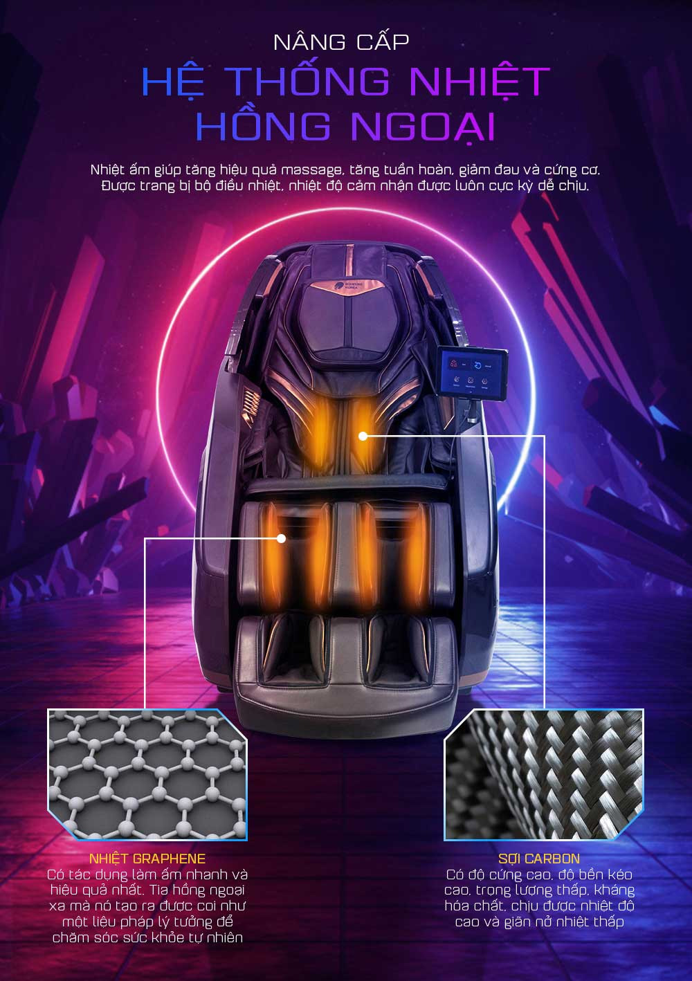 Ghế Massage Buheung Transformer LUX 9800 - META.vn