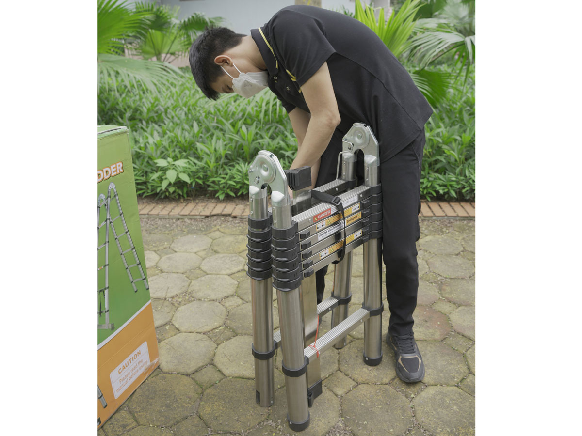 Thang rút đôi inox Winci TRS-2.5 - META.vn