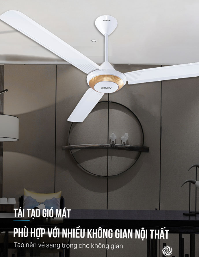 Quạt trần 3 cánh Coex CCF-7112 - META.vn