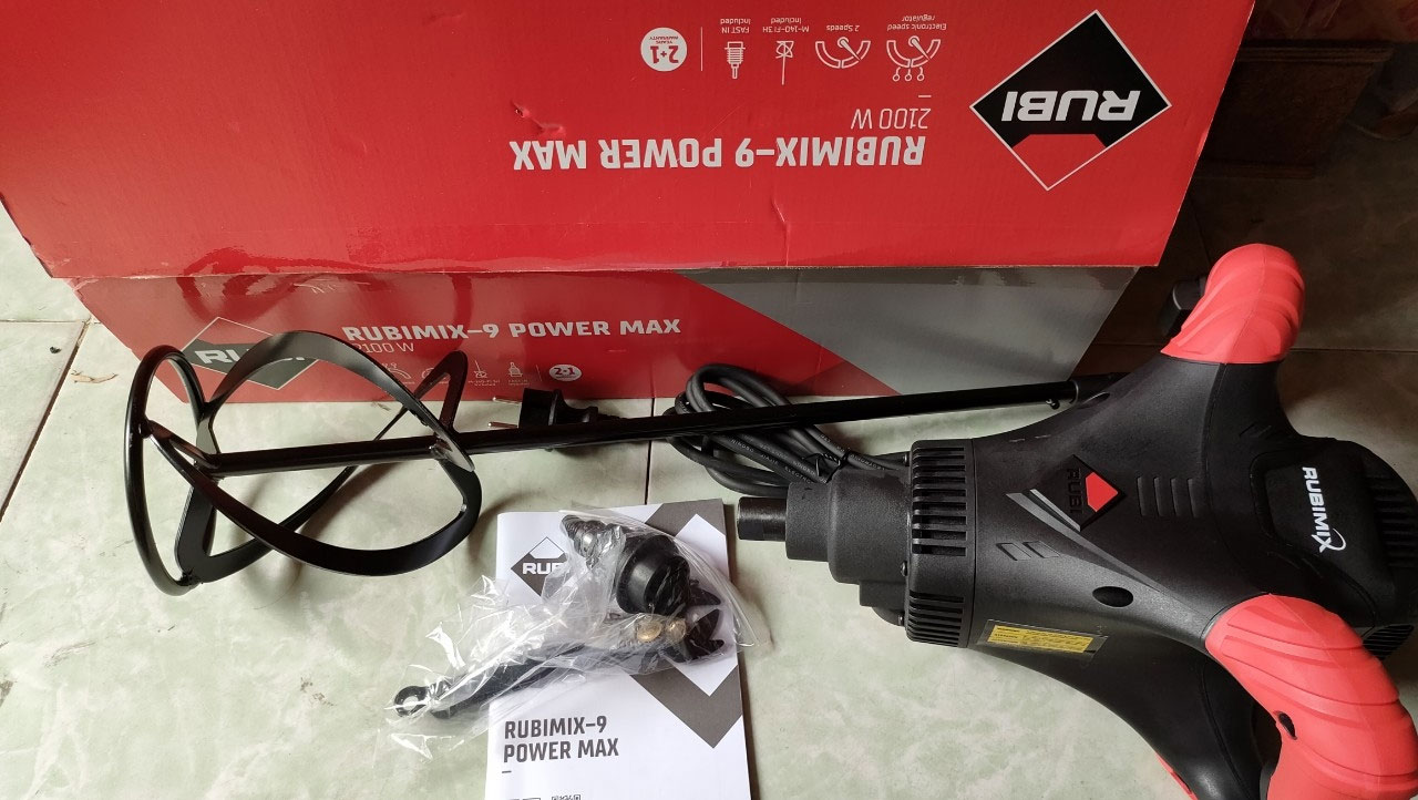 Máy trộn sơn Rubimix-9 Power Max 2.100W - META.vn
