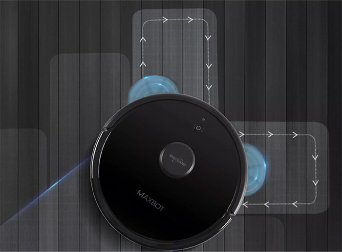 Robot hút bụi lau nhà Maxcare Maxbot M5 - META.vn