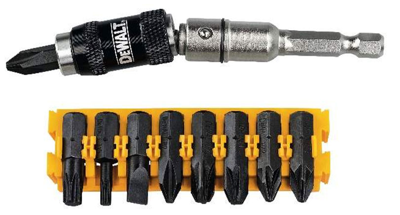 Bộ mũi vít đầu xoắn 10 chi tiết DeWalt DT70518T-QZ - META.vn