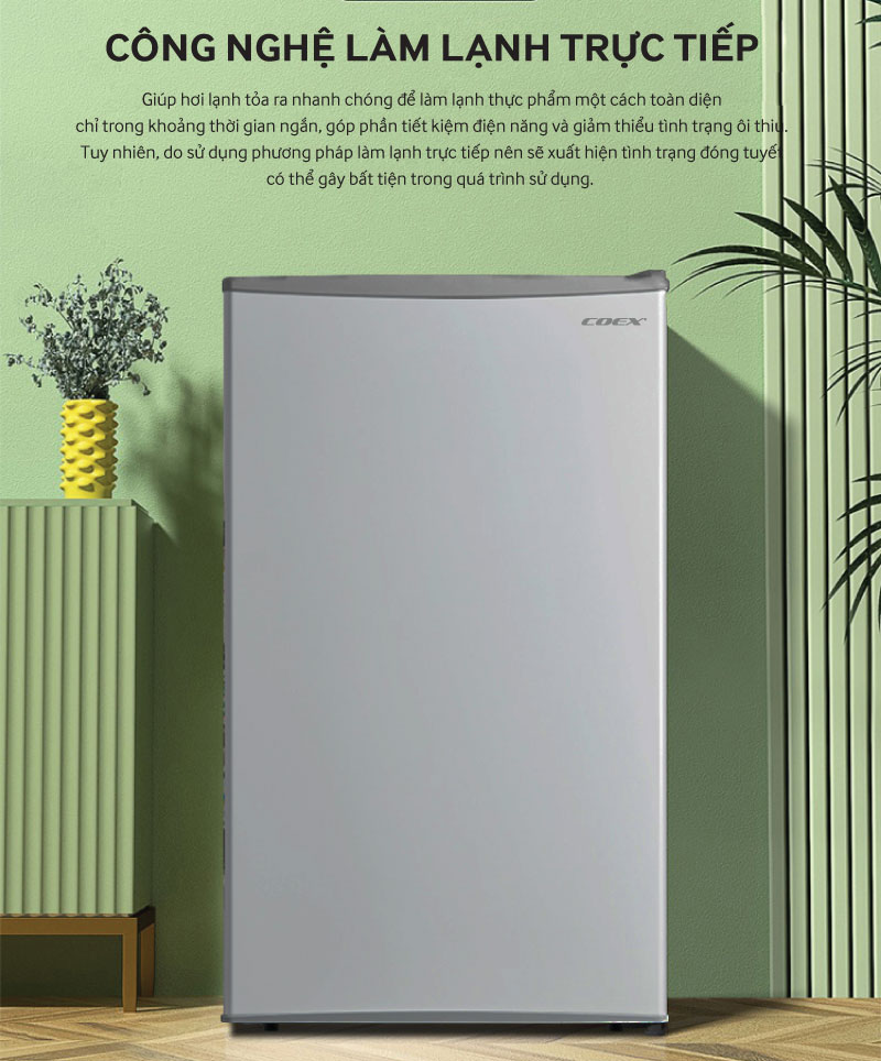 Tủ lạnh Coex RT-4001SG - 93 lít - META.vn
