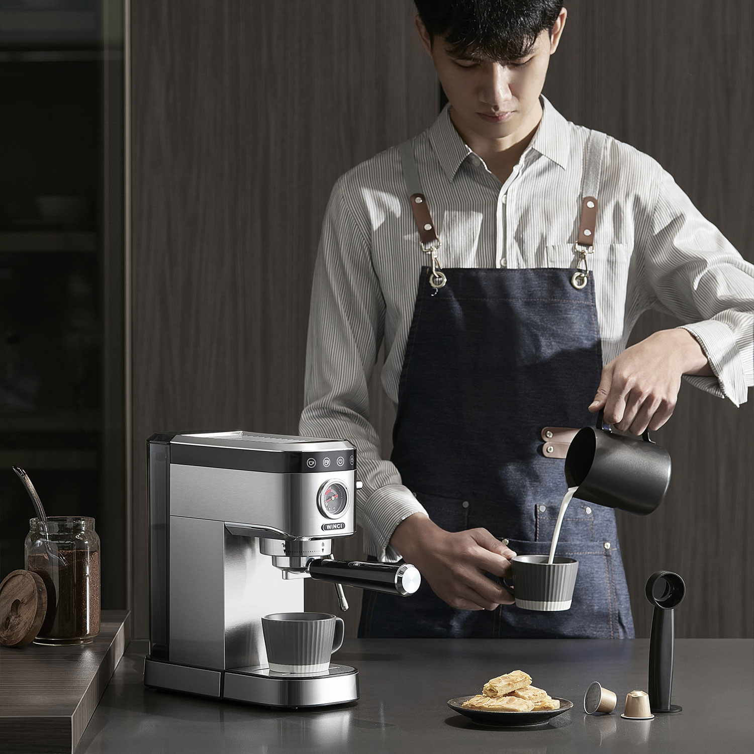 Máy pha cà phê Espresso Winci CM5100 - META.vn