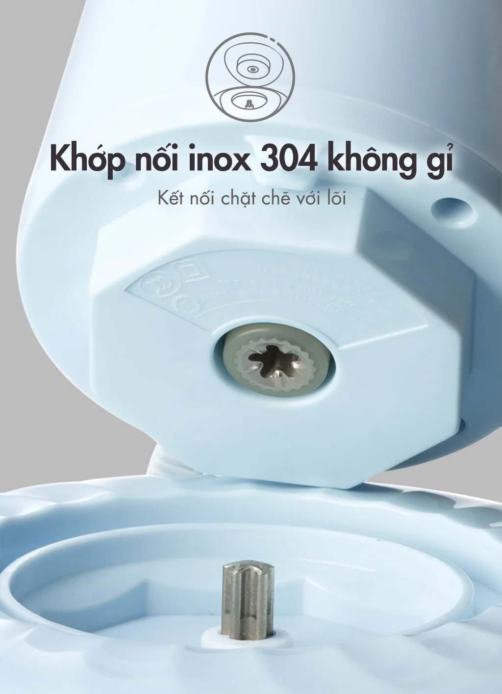 Máy xay thực phẩm đa năng Bear QSJ-C03B1 - META.vn