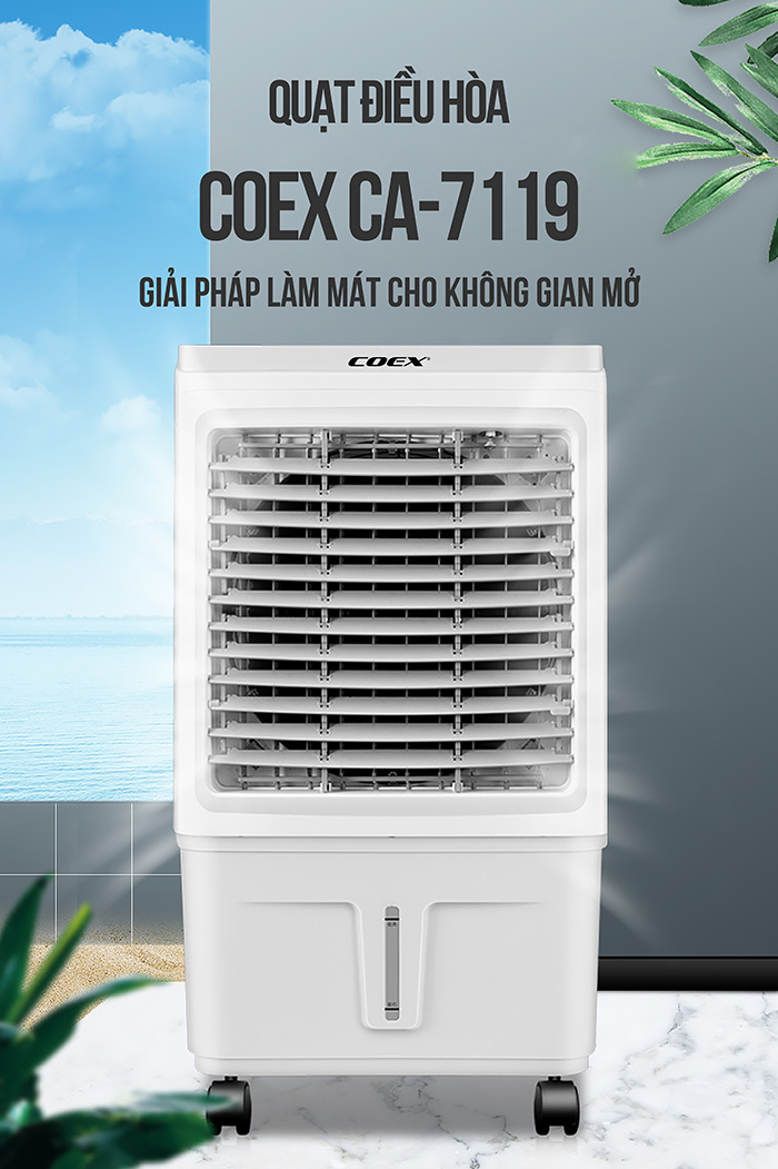 Quạt điều hòa hơi nước Coex CA-7119 - META.vn