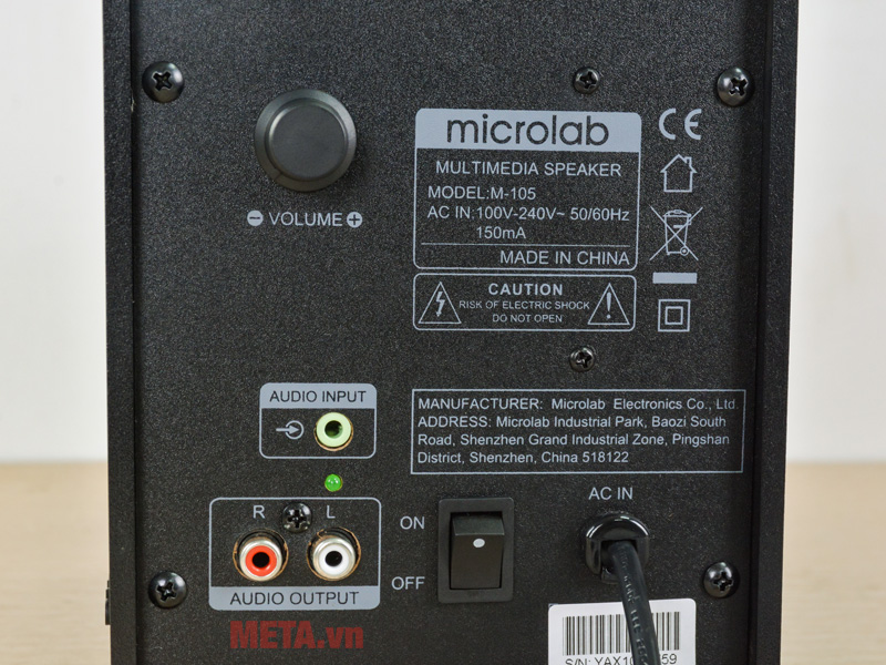 Loa Microlab 2.1 M105 - META.vn