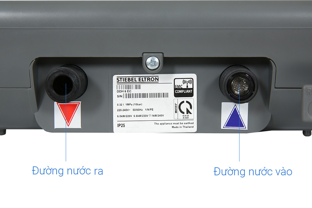 Máy nước nóng trực tiếp đa điểm Stiebel Eltron DDH 6 EC - 6.000W - META.vn