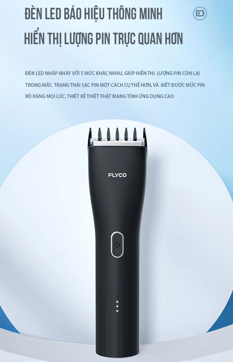 Tông đơ cắt tóc Flyco FC1902VN - META.vn