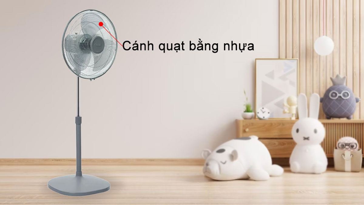 Quạt đứng Tefal VH441790 xám - META.vn
