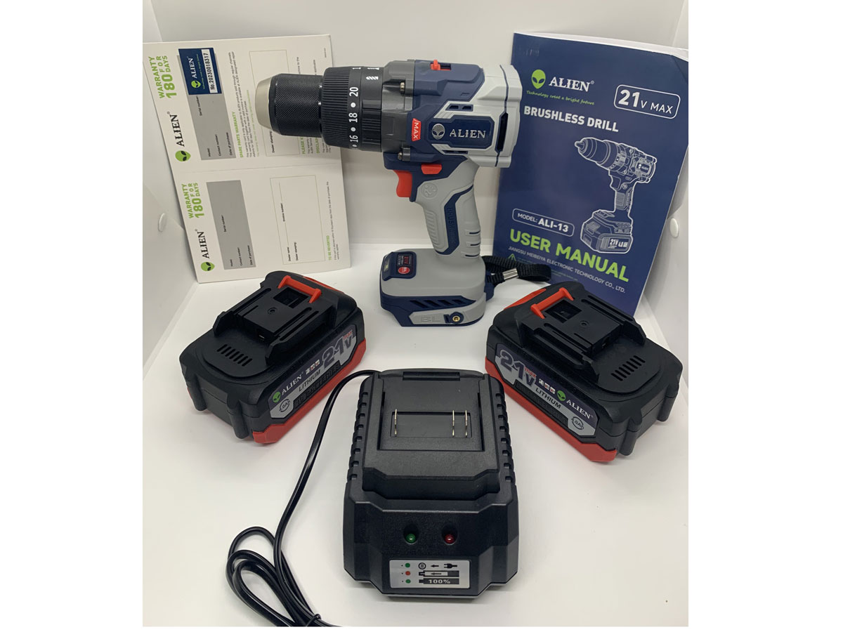 Máy khoan động lực pin Alien 21V/4.0Ah ALI-13 SET - META.vn