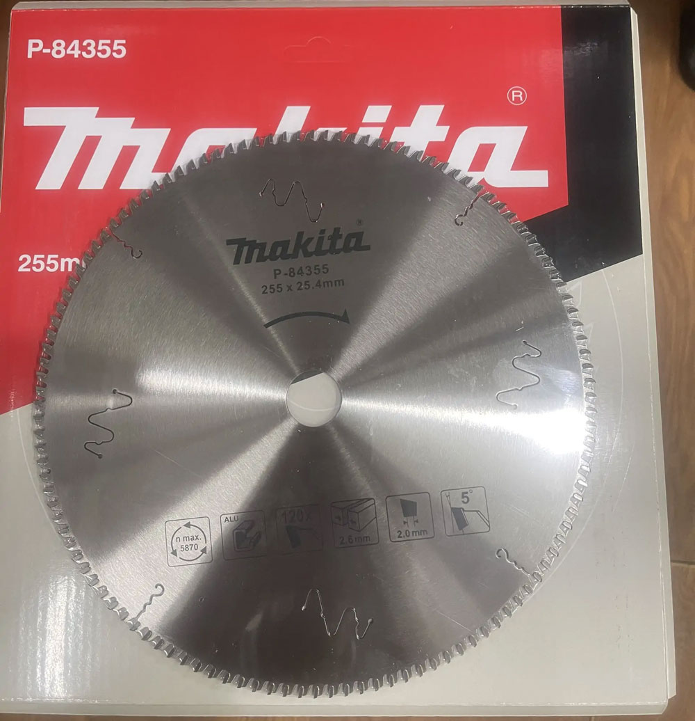 Lưỡi cắt nhôm Makita P-84355 (120 răng) - META.vn