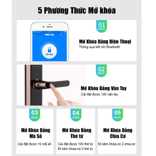 Khóa cửa thông minh Kaadas S500-C - META.vn
