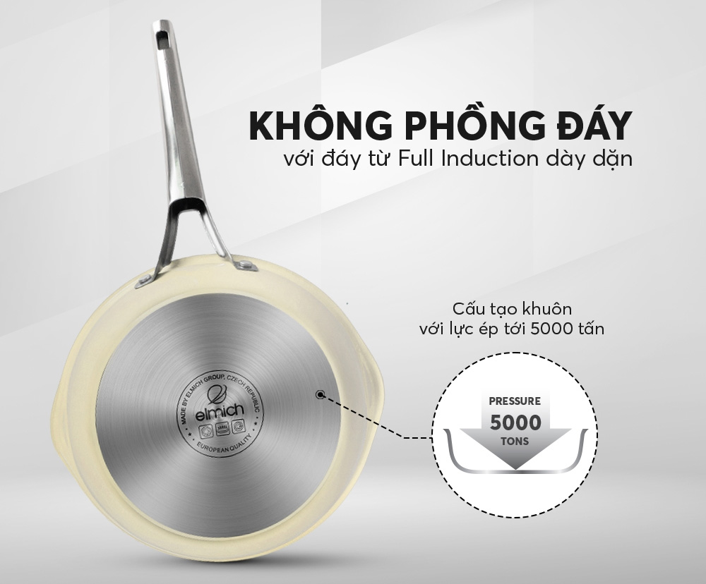 Chảo chống dính full induction Elmich Hera EL 8227YA - META.vn