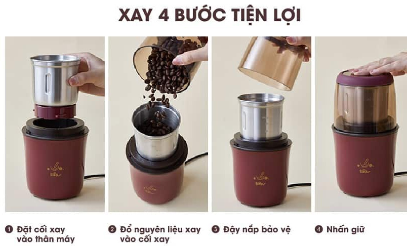 Máy xay bột khô Bear MDJ-A02G3 - META.vn