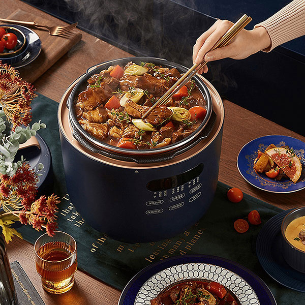 Nồi áp suất điện đa năng Bear YLB-A50M1 (5 lít) - META.vn