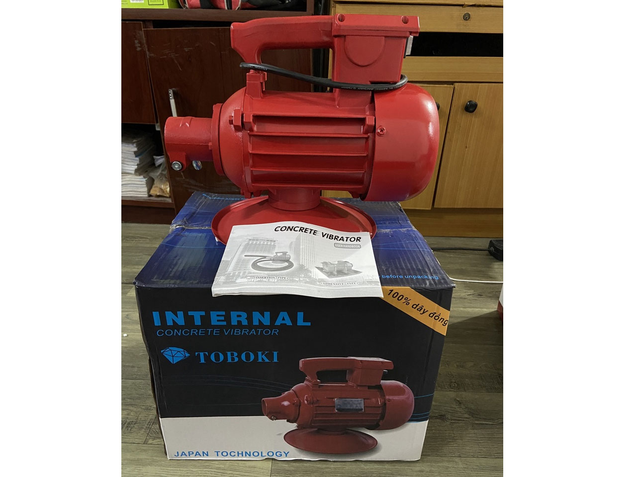 Máy đầm dùi Toboki DR-1100 (chưa kèm dây đầm) - META.vn