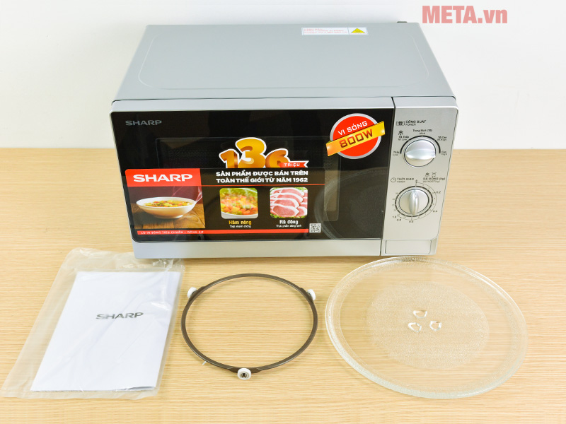 Lò vi sóng Sharp R-202VN-S (20 lít) - META.vn