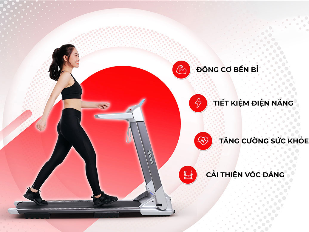 Máy chạy bộ Makano DVCB-00006 - META.vn