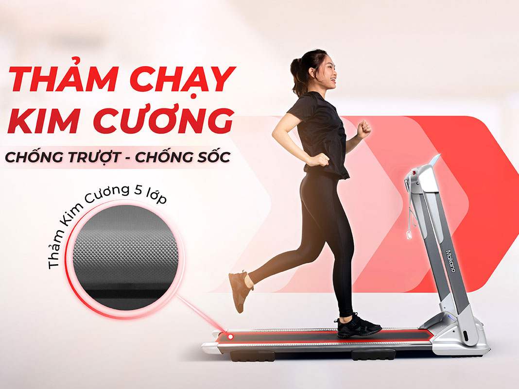 Máy chạy bộ Makano DVCB-00006 - META.vn