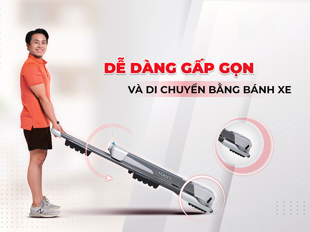Máy chạy bộ Makano DVCB-00006 - META.vn