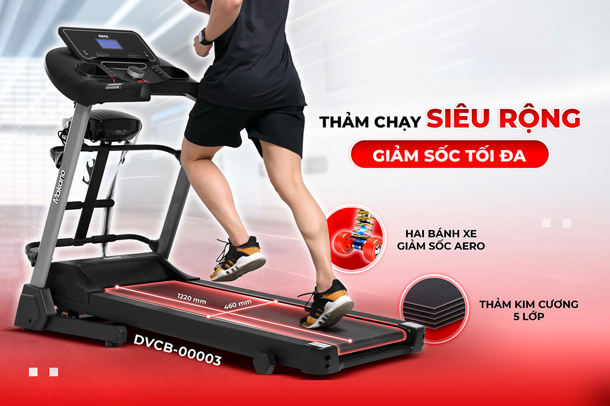 Máy chạy bộ Makano DVCB-00003 - META.vn