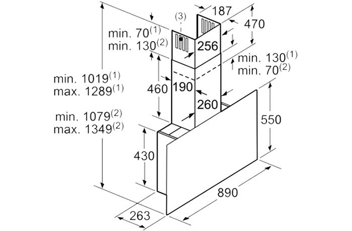 Máy hút mùi Bosch HMH.DWF97RV60B series 8 - META.vn