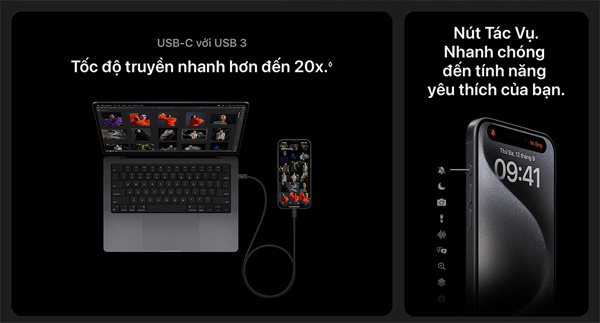 iPhone 15 Pro Max 1TB MU7J3VN/A Titan Tự nhiên - META.vn