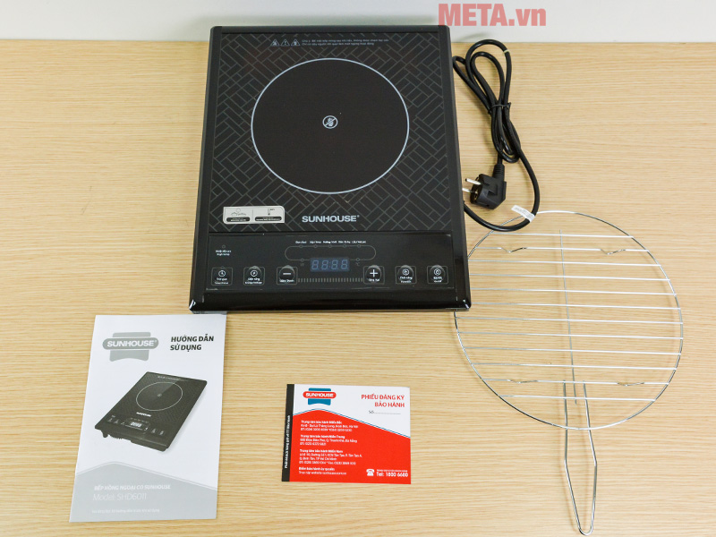 Bếp hồng ngoại cơ Sunhouse SHD6011 - META.vn