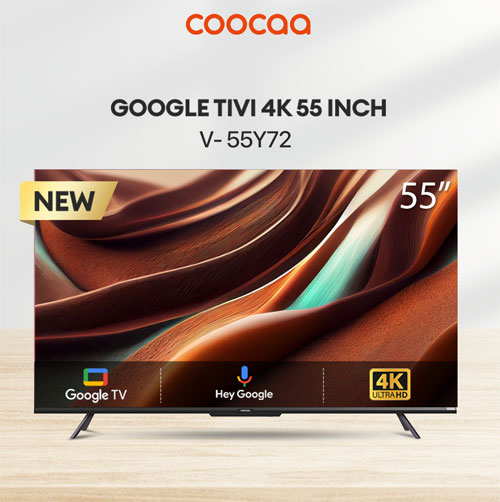 Google Tivi Coocaa 4K 55 inch 55Y72 - META.vn