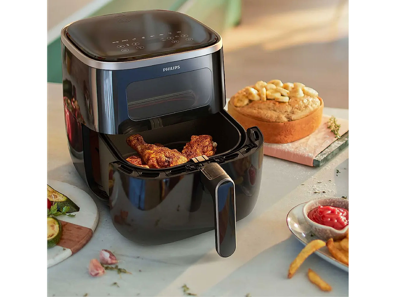 Nồi chiên không dầu Philips HD9257/80 - META.vn