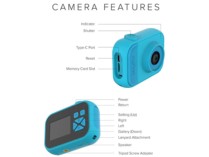 Máy ảnh trẻ em Oaxis myFirst Camera 10 - META.vn