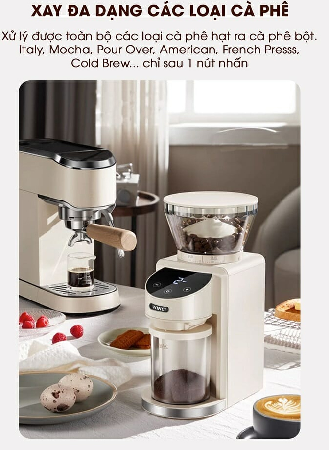 Máy xay cà phê Winci CG9406B - META.vn