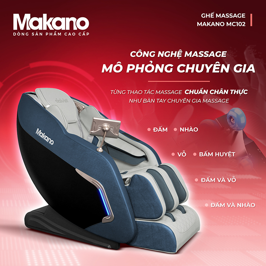 Ghế massage Makano MC102 - META.vn