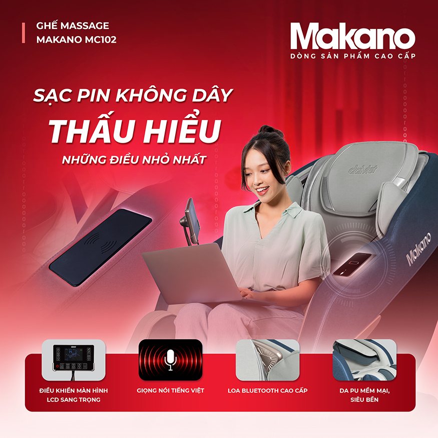 Ghế massage Makano MC102 - META.vn