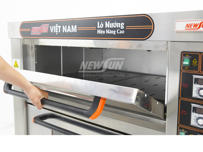 Lò nướng bánh NewSun 2 tầng 4 khay dùng điện XYF-2KA-T (380V) - META.vn