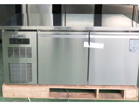 Bàn mát 2 cánh inox Kistem KIS-XFT13R quạt gió - META.vn