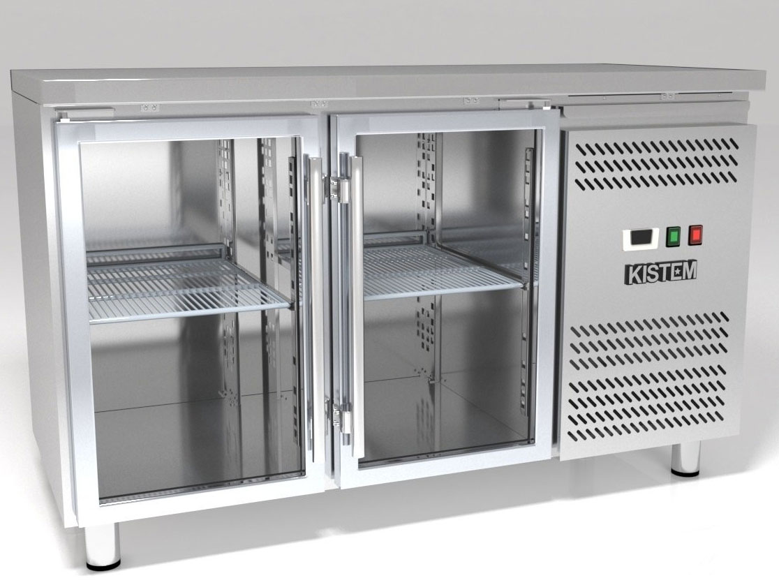 Bàn mát cánh kính Kistem KIS-XFT13RG (làm lạnh gián tiếp) - META.vn