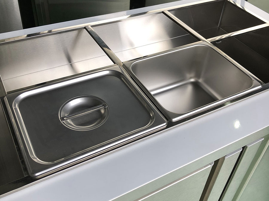 Bàn mát salad 1.8m Kistem KIS-XDB18R (Làm lạnh trực tiếp) - META.vn