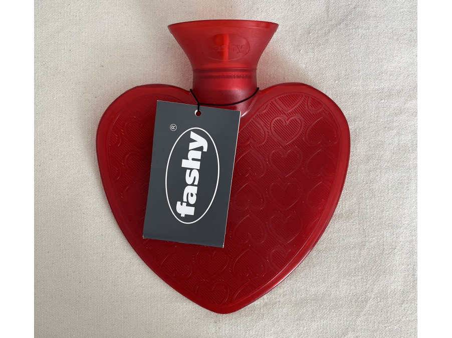 Túi chườm Fashy Germany hình trái tim đỏ trong suốt - META.vn