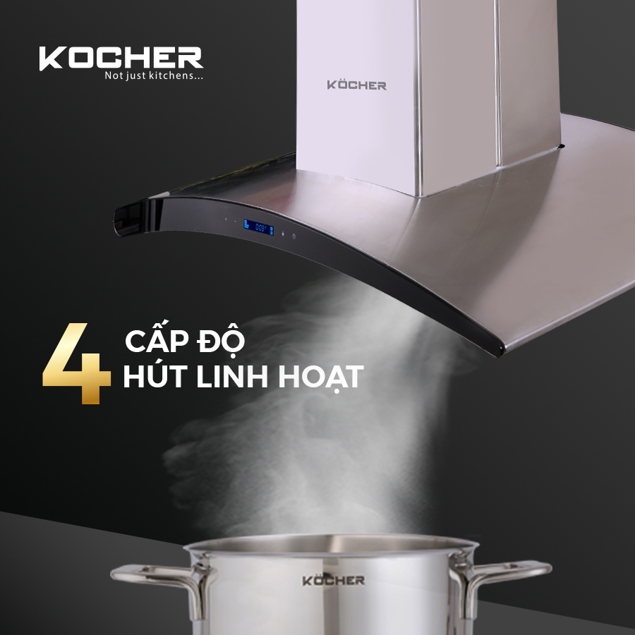 Máy hút mùi đảo Kocher Serena CXW-188CRV - META.vn