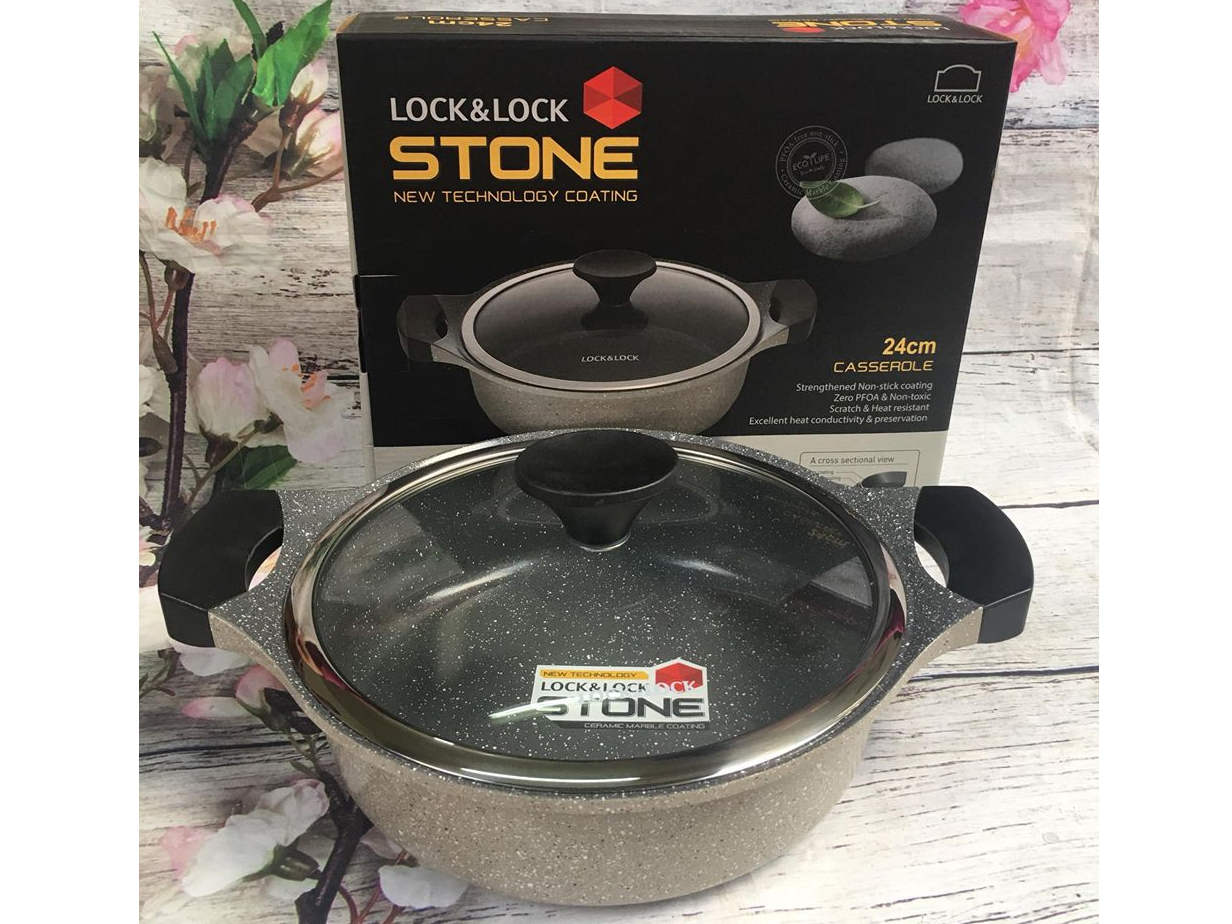 Nồi Lock&Lock Stone 24cm LCA6242D-IH - META.vn
