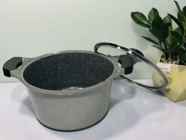 Nồi giả đá chống dính Lock&Lock Stone 24cm LCA6244D-IH - META.vn