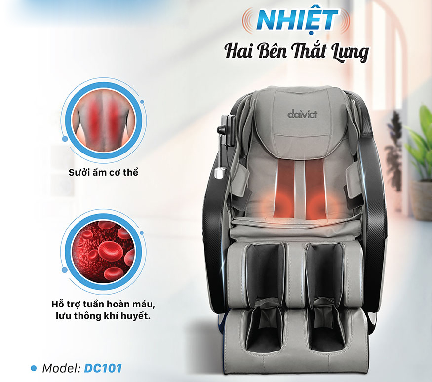 Ghế massage Daikiosan DC101 - META.vn