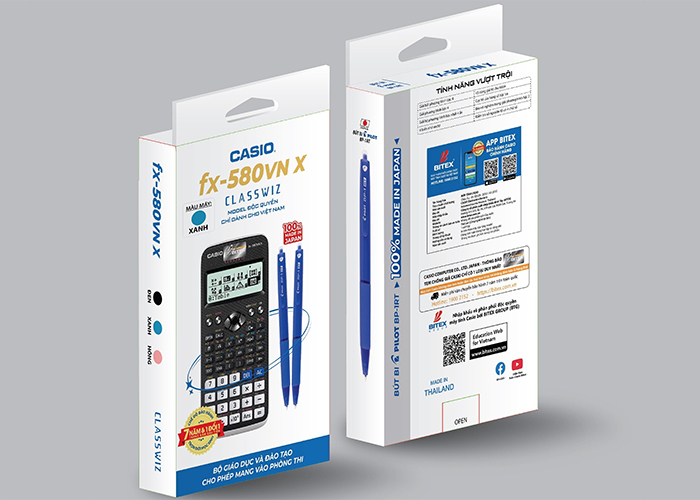 Máy tính Casio FX-580VN X - META.vn