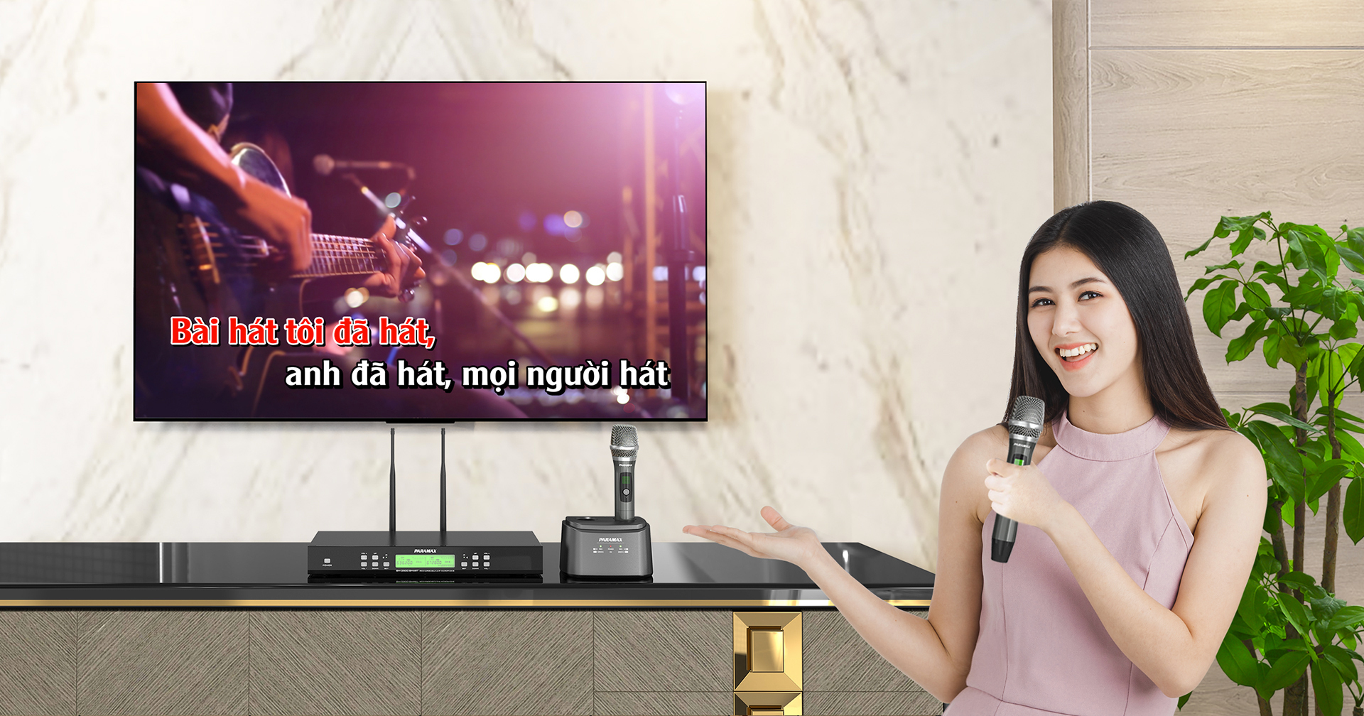 Micro không dây SM-2500 Smart - META.vn