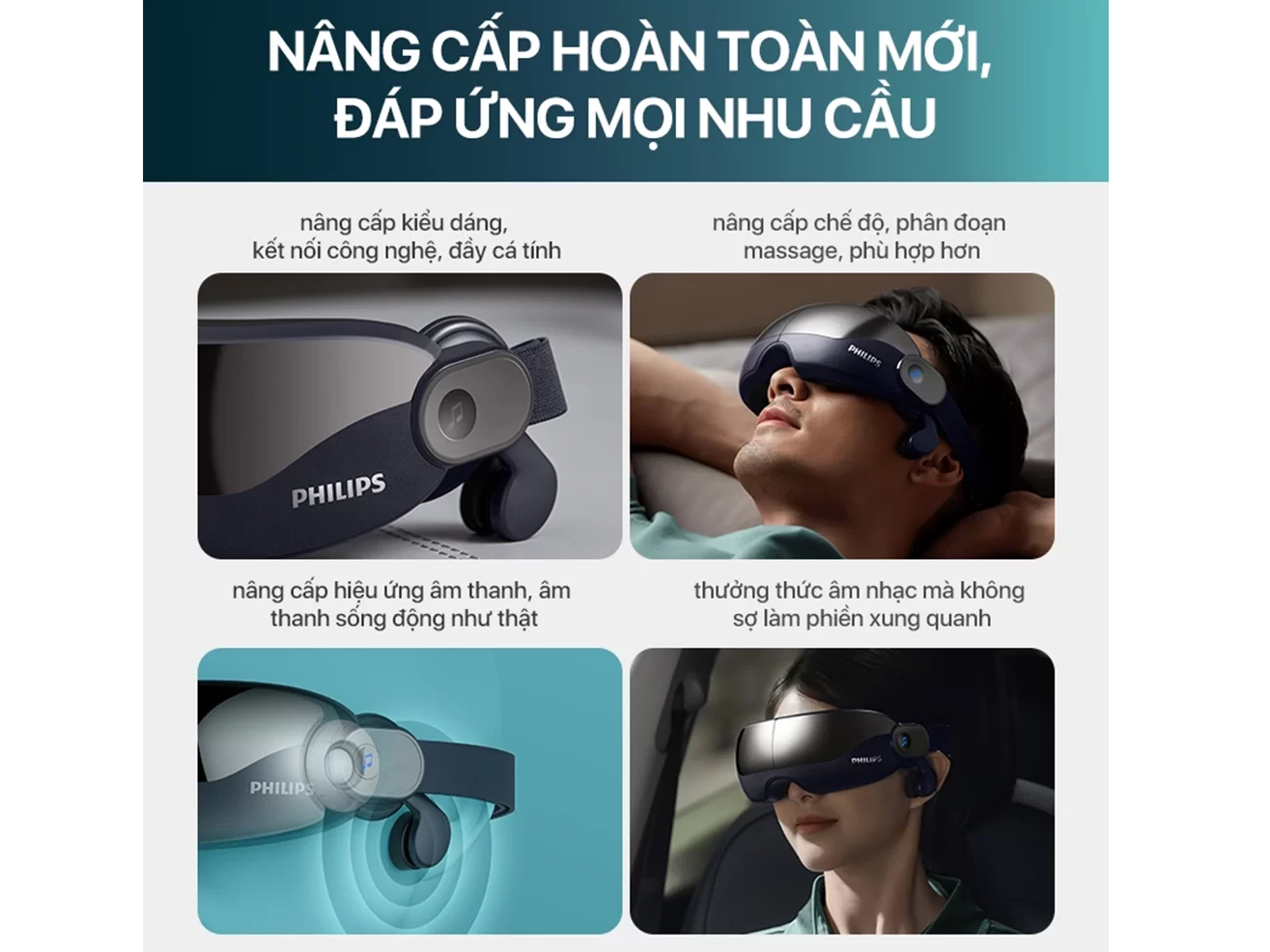 Máy massage mắt Philips PPM2702 - META.vn