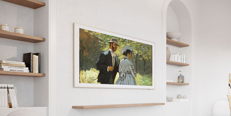 Smart Tivi khung tranh 4K QLED 65 inch Samsung The Frame QA65LS03DAKXXV ...