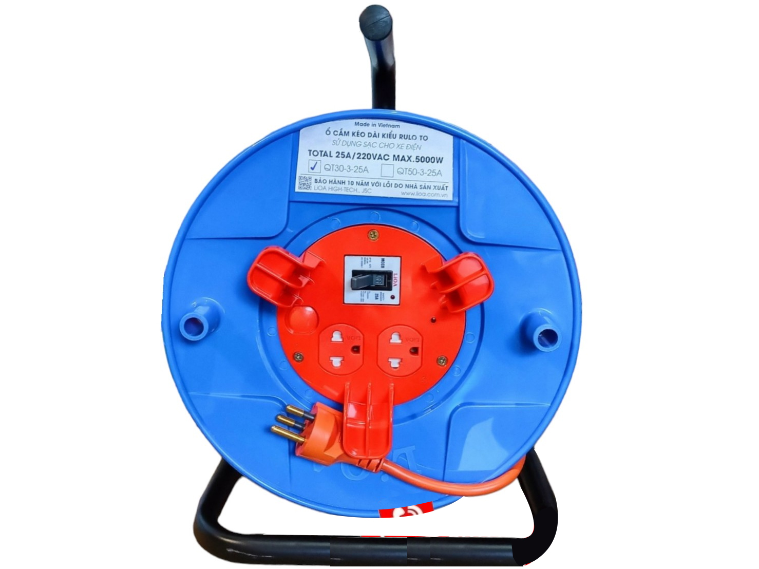 Ổ cắm Rulo Lioa QT50-3-25A - META.vn